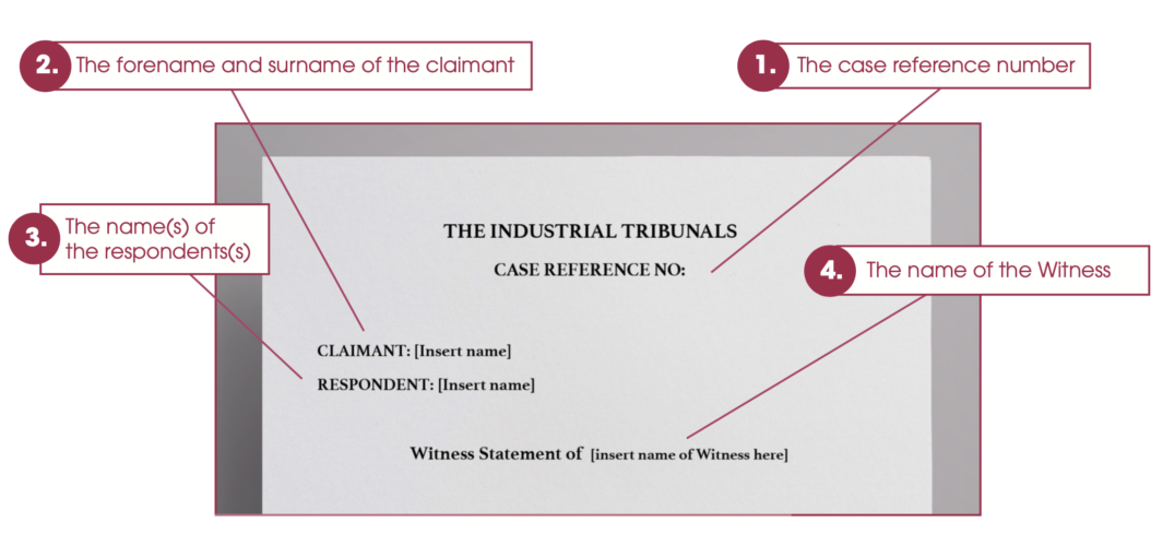 Drafting Witness Statement – Personal Litigants NI